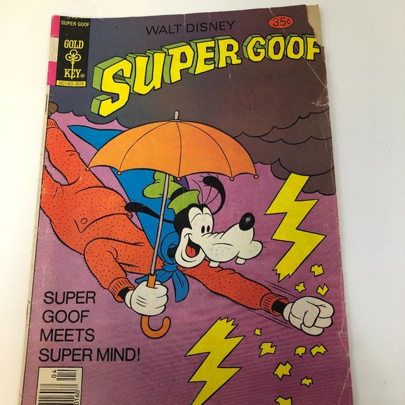 Disney | Other | Super Goof 46 978 Walt Disney Gold Key Comics Goof ...